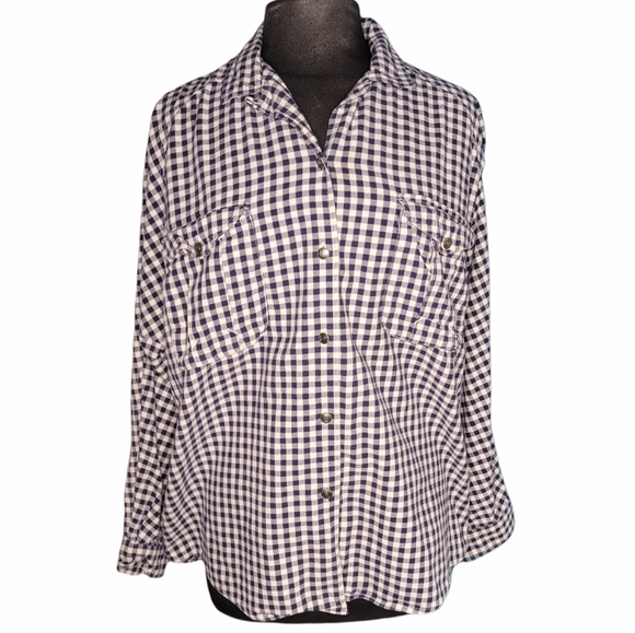 Chaussport | Tops | Vintage Chaus Sport Plaid Shirt | Poshmark